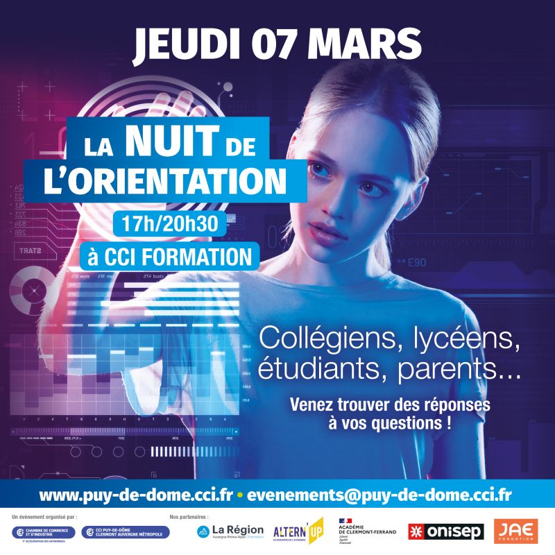 Nuit de l'Orientation 2024 Clermont-Ferrand -📍63 - Form'Toit